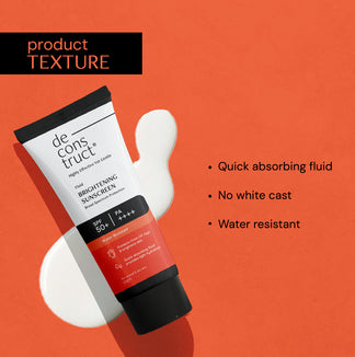 Buy Fluid Brightening Sunscreen with SPF 50+ - Deconstruct