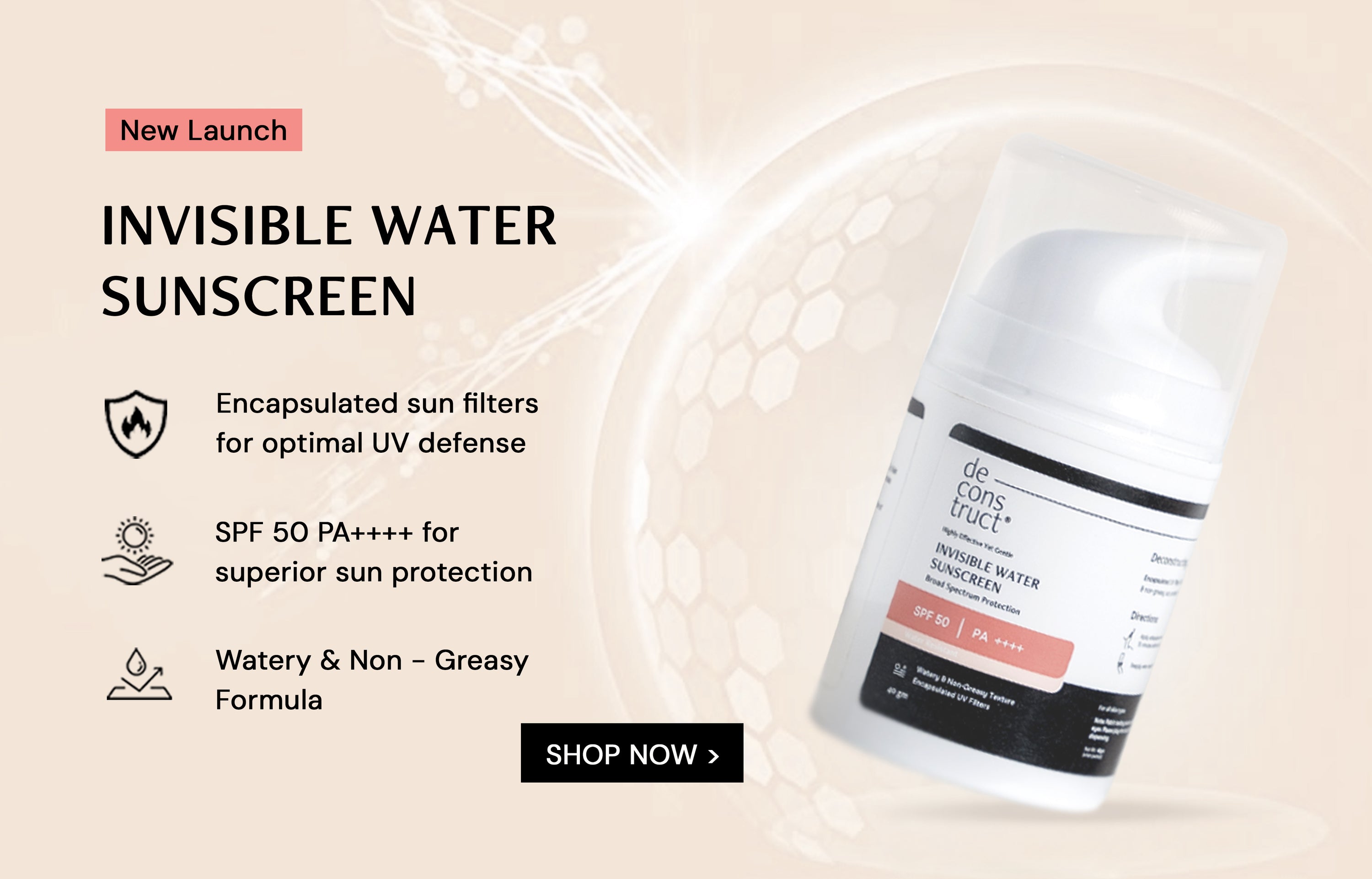 Buy Best Sunscreen Online with SPF Protection at Deconstruct
