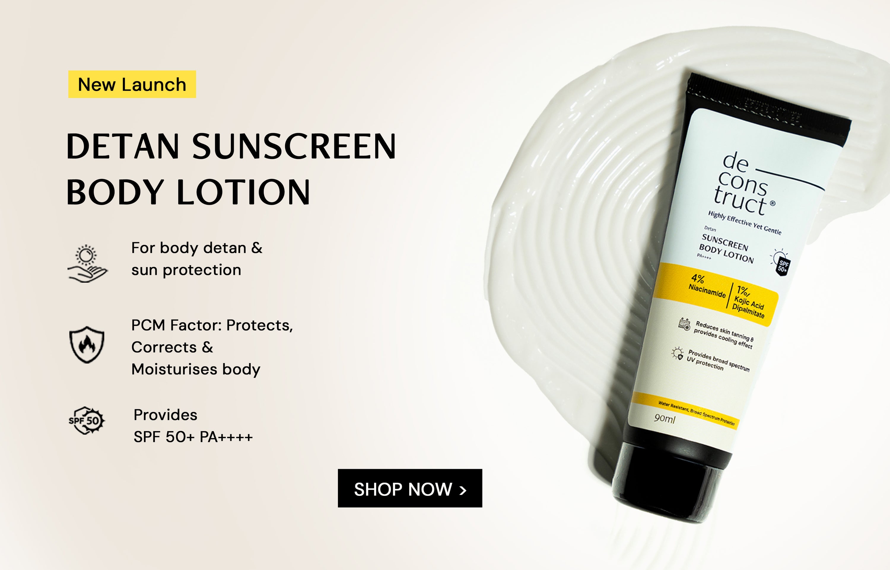 Buy Best Sunscreen Online with SPF Protection at Deconstruct